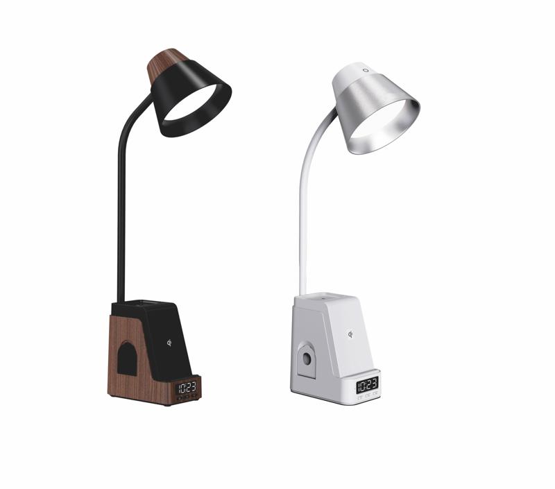 [QI-21084] OttLite - LED Desk Lamp with Multi Charging | Wireless Power Consortium