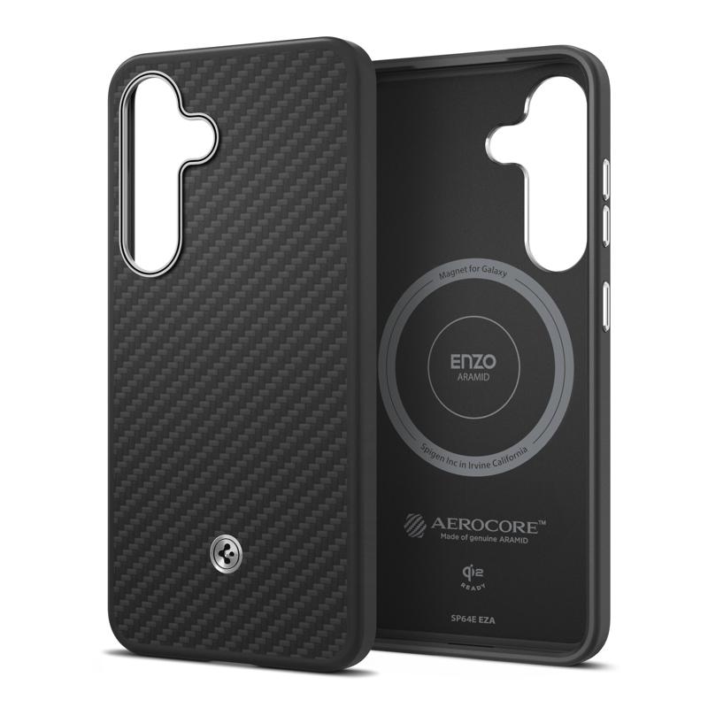 [QI-23248] Spigen - Galaxy S25+ Enzo Aramid | Wireless Power Consortium