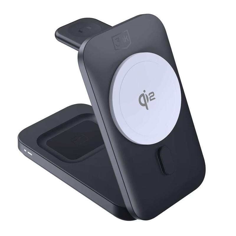 [QI-23870] 3mk - 3mk MagRocket 3-in-1™ | Wireless Power Consortium